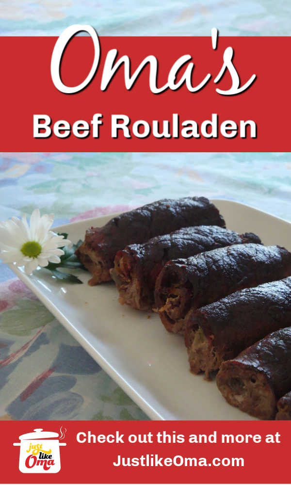 Oma's Authentic German Beef Rouladen Recipe