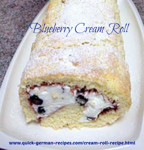 Cream Roll Recipe made Just like Oma