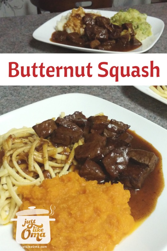Butternut Squash Recipe made Just like Oma