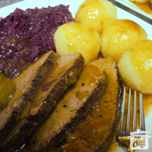 Authentic German Sauerbraten Recipe using a Crockpot